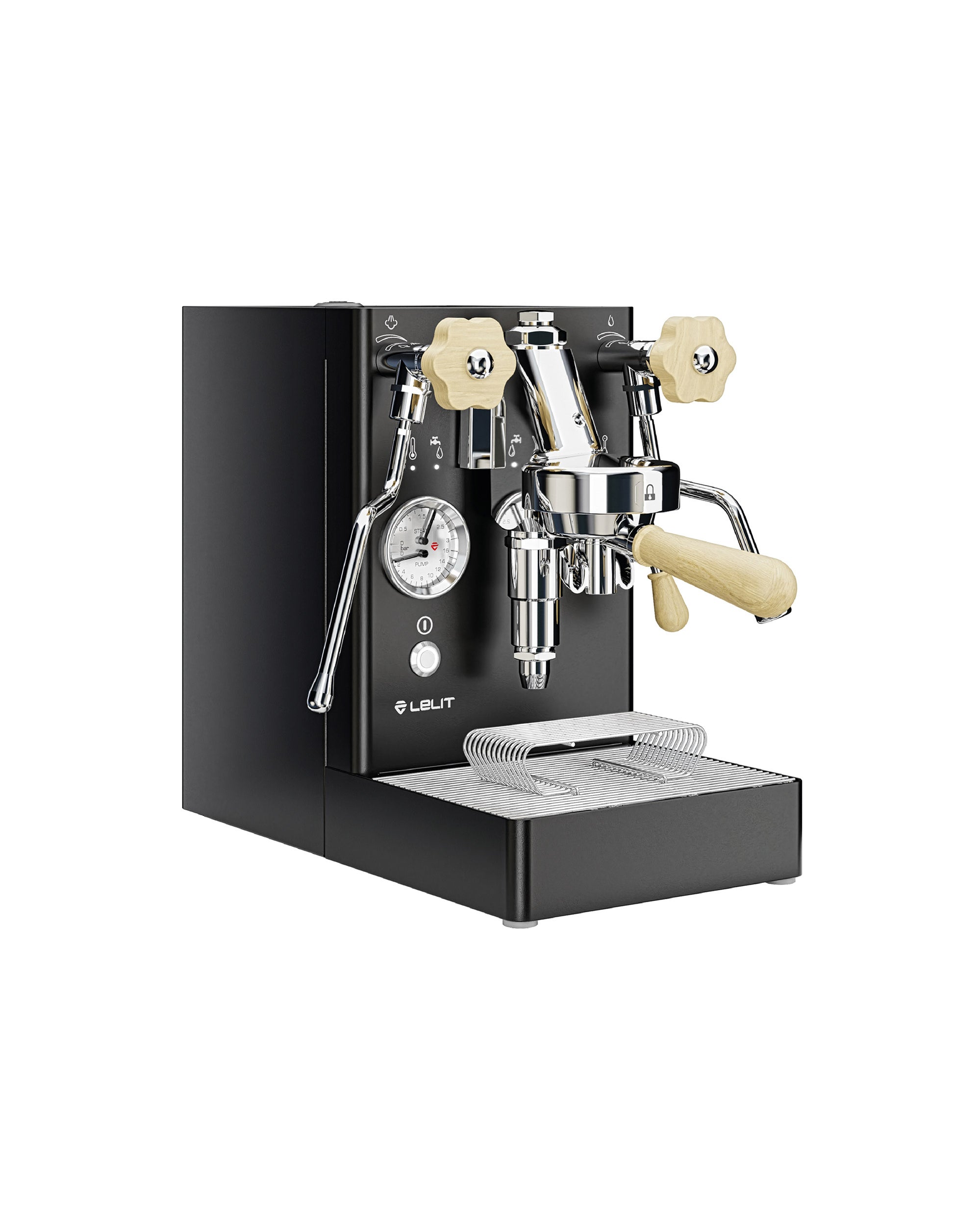 Machine espresso manuelle, noire, MaraX V2, Lelit — Boutique de la ...