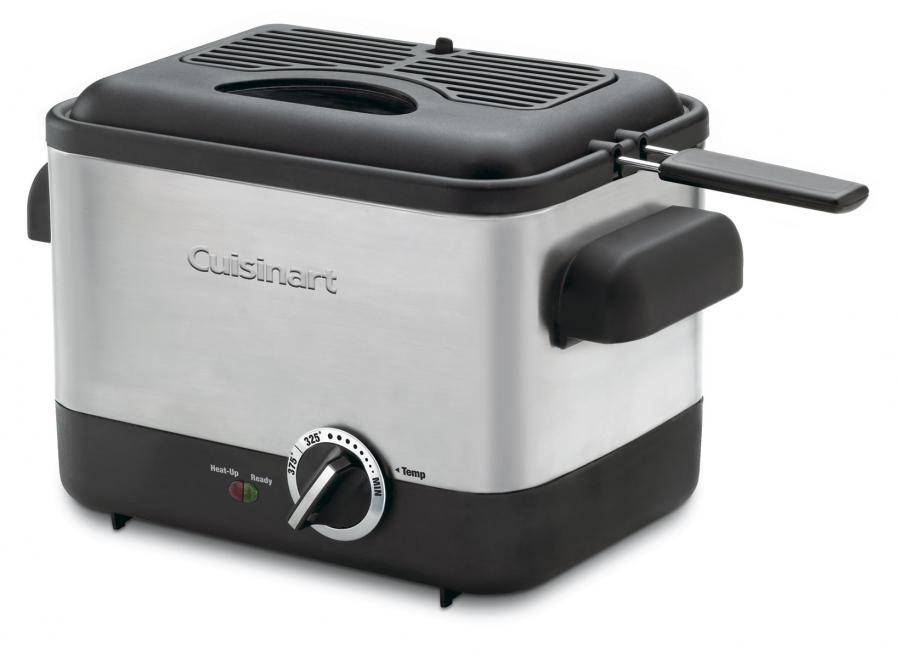 Friteuse, noir et acier inoxydable, 1000 watts, Cuisinart — Boutique de ...